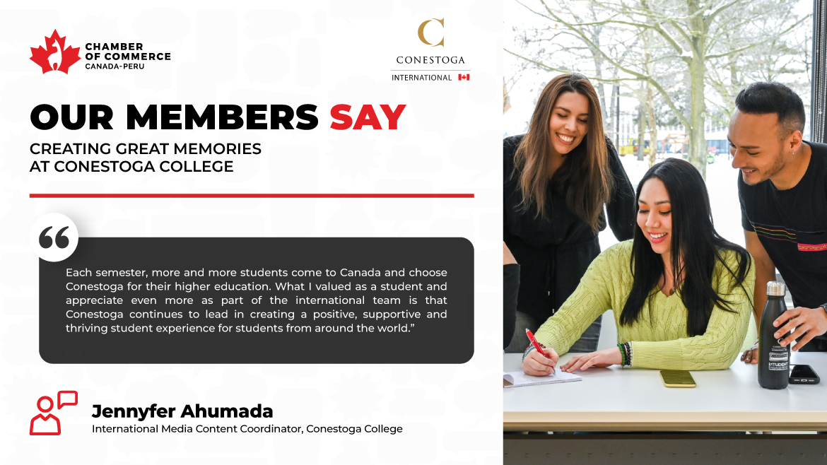 Building Great Memories at Conestoga College | Cámara de comercio ...